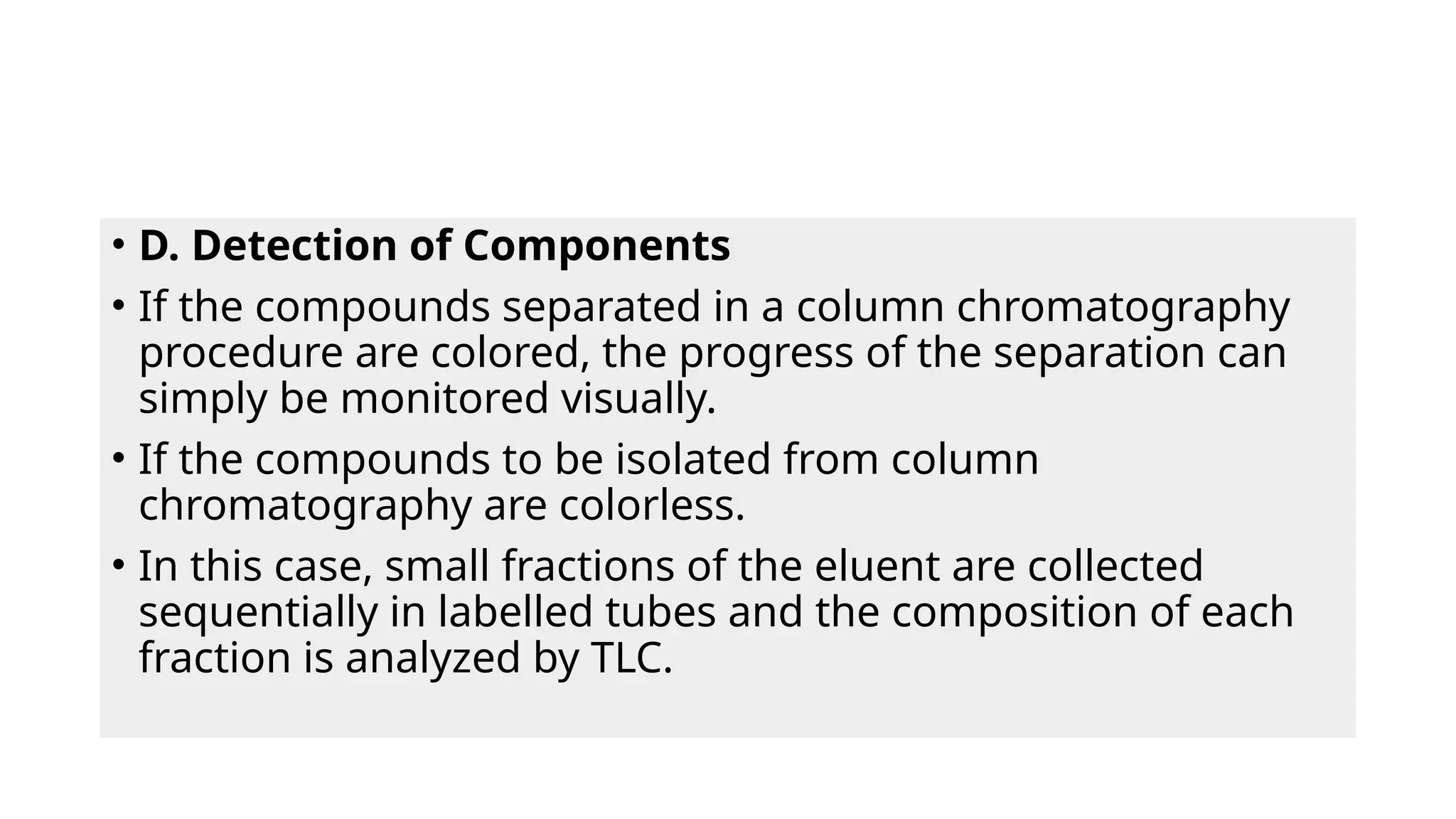 Introduction To Chromatography Adsorption And Partition Column