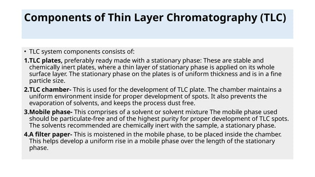 Introduction To Chromatography Adsorption And Partition Column