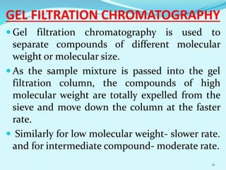 Chromatography final | PPT
