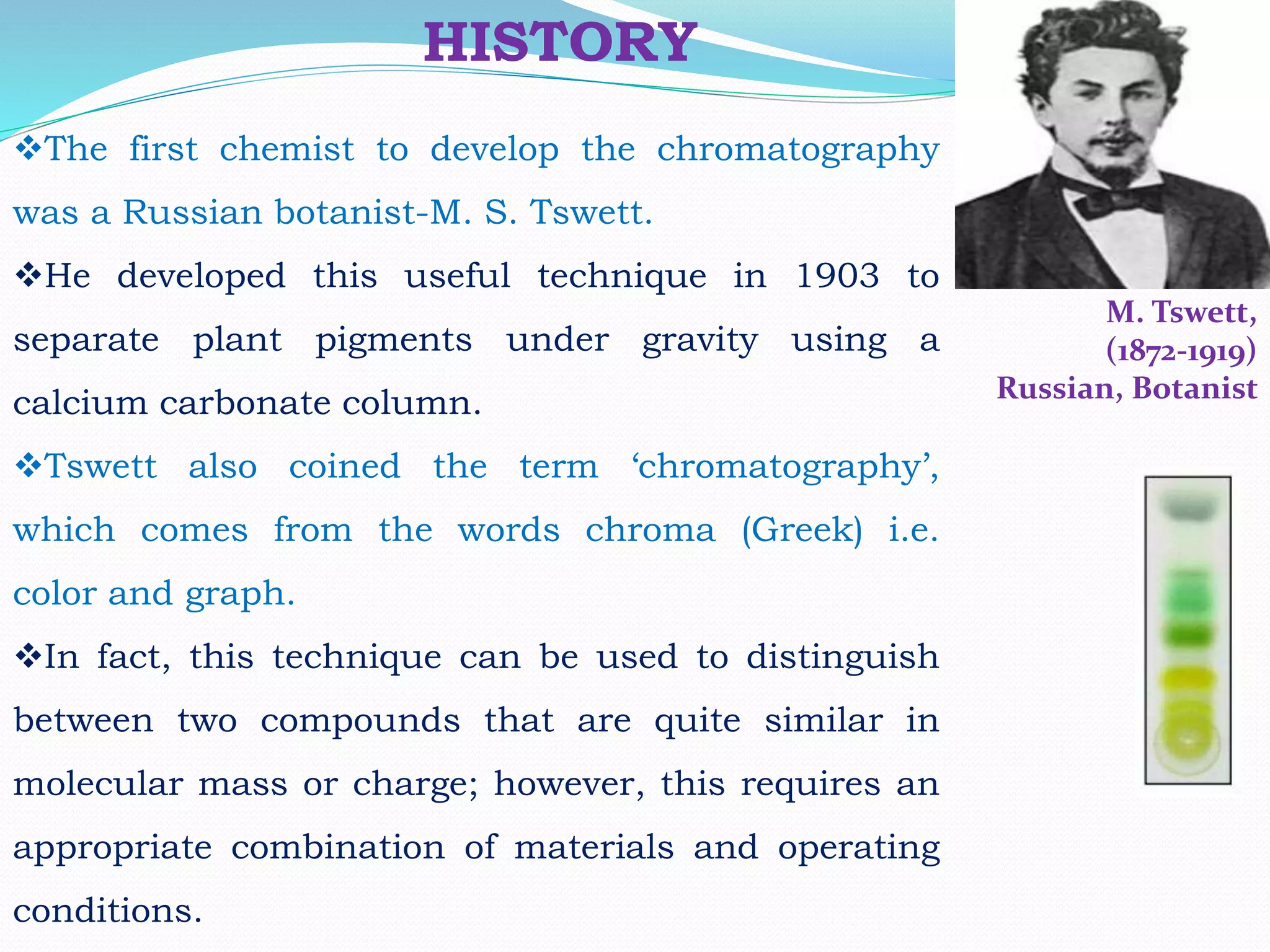 Chromatography Part-I | PPTX