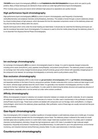 Chromatography Material | PDF