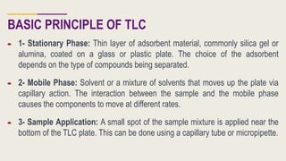 CHROMATOGRAPHY - TLC - HPLC (YTLINKS).pptx