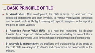 CHROMATOGRAPHY - TLC - HPLC (YTLINKS).pptx