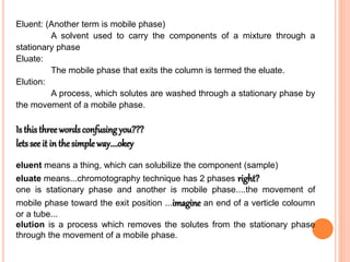 Chromatography 1 | PPTX