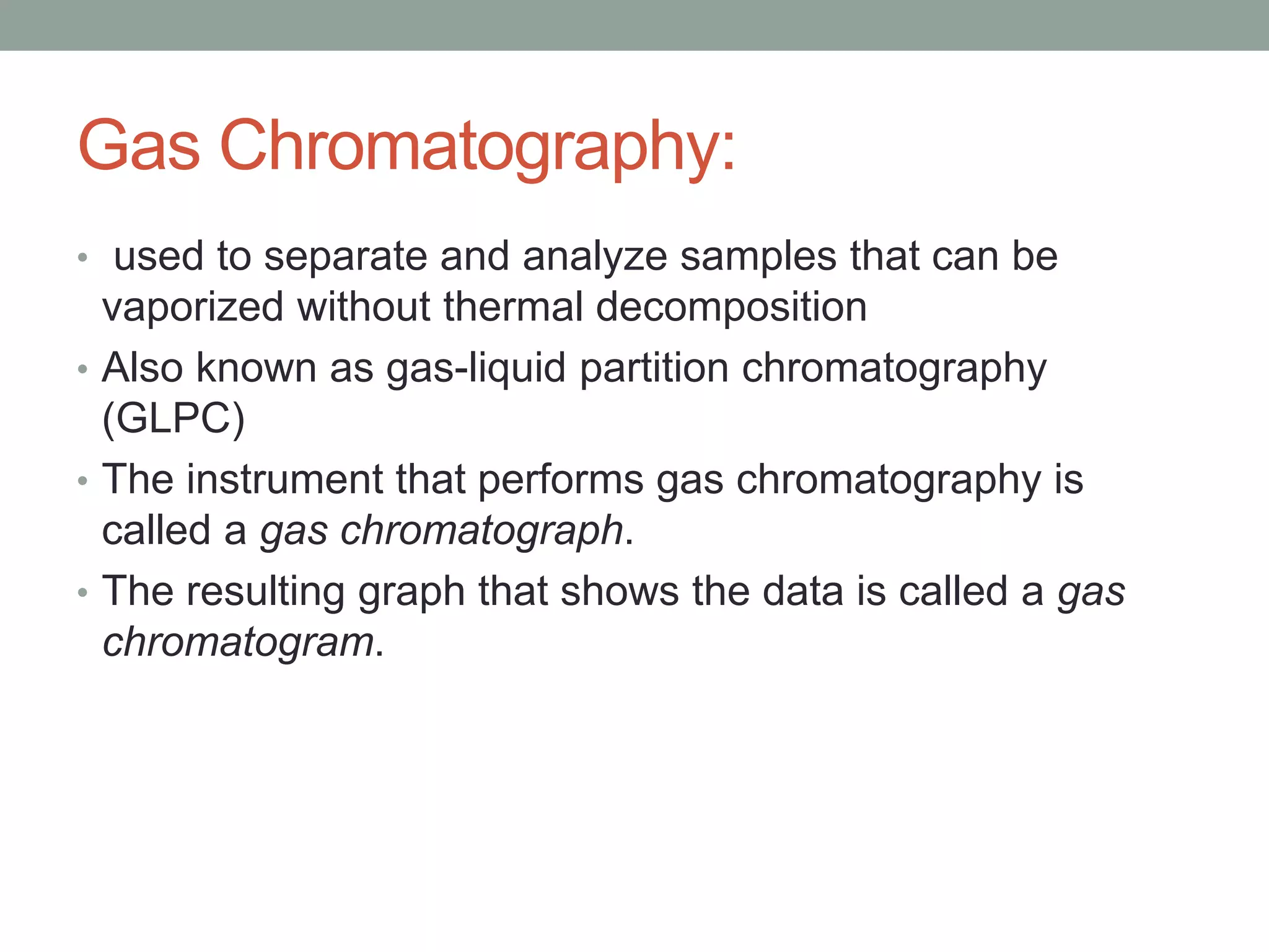 Chromatography | PPTX