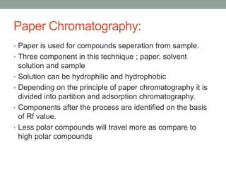 Chromatography | PPTX