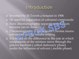 Chromatography | PPTX