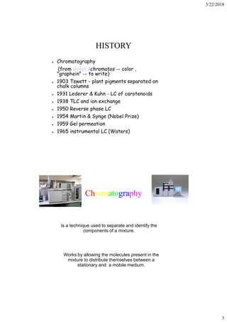 Chromatography basics | PDF