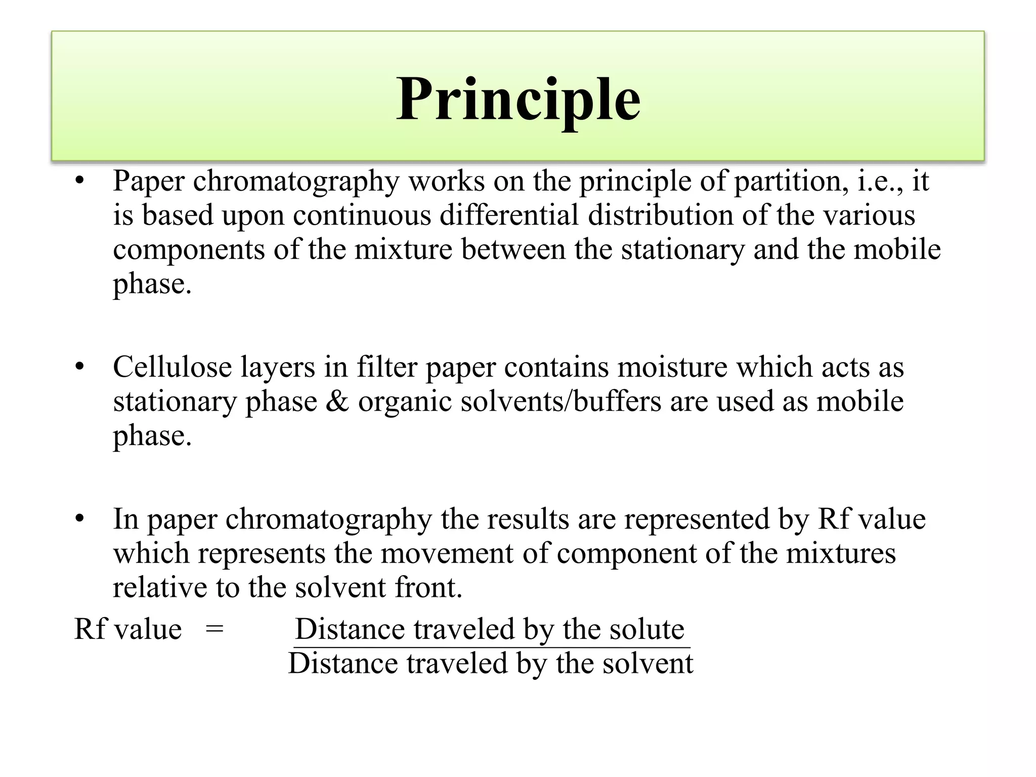 Chromatography; history and its types. | PPTX