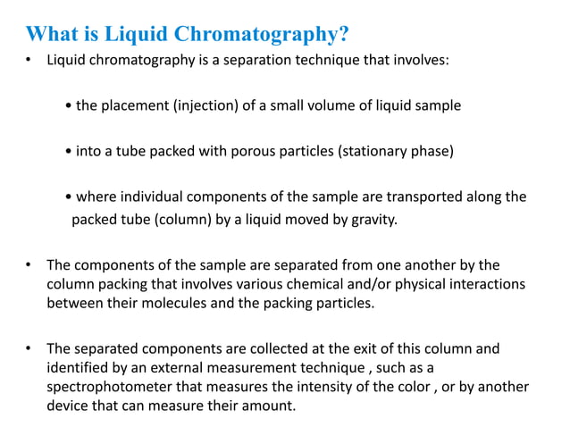 Chromatography; history and its types. | PPTX | Chemistry | Science