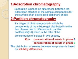 Chromatography by narayan sarkar and simi baruah | PPTX