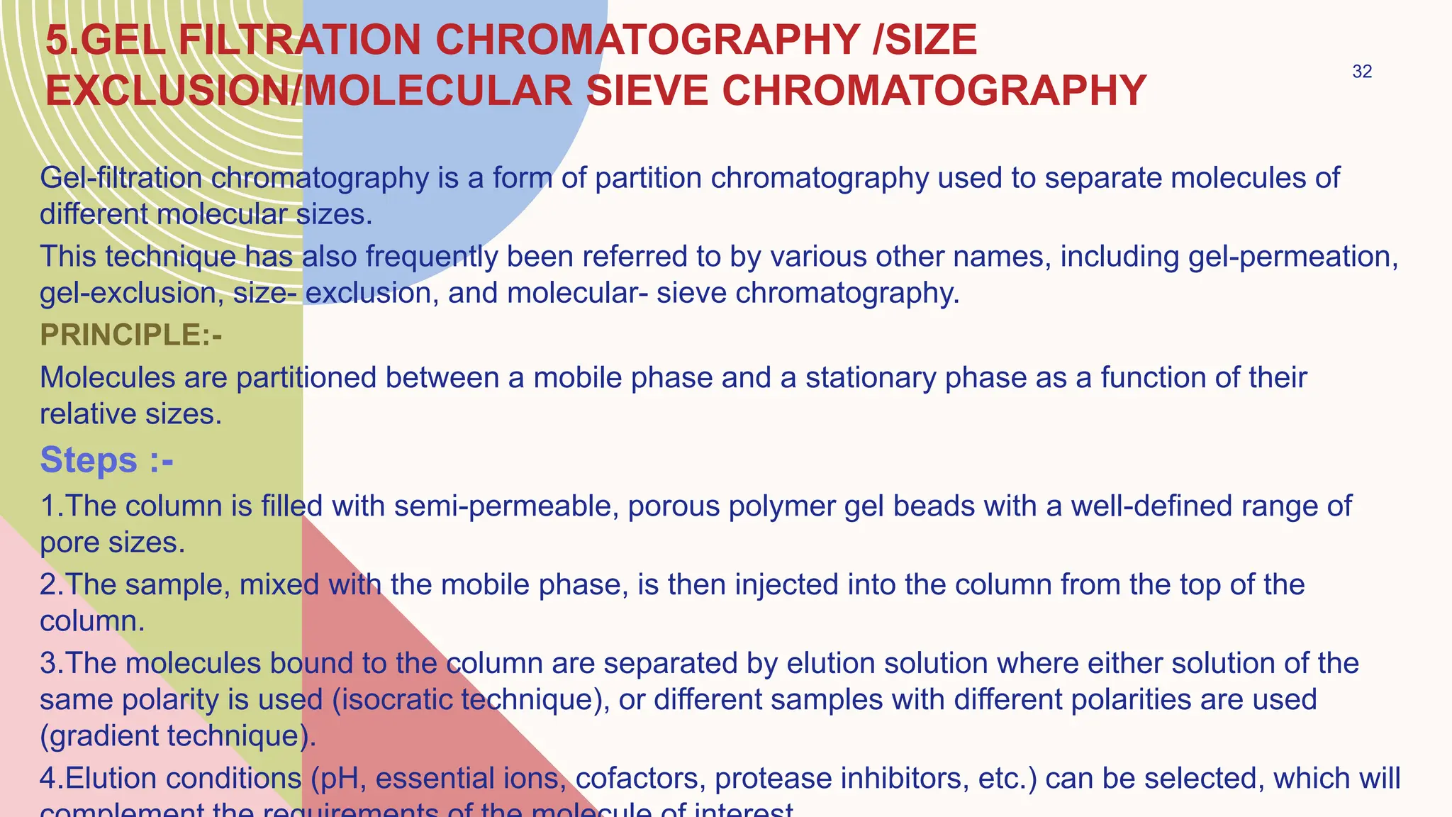 CHROMATOGRAPHY and its types with procedure,diagrams,flow charts ...