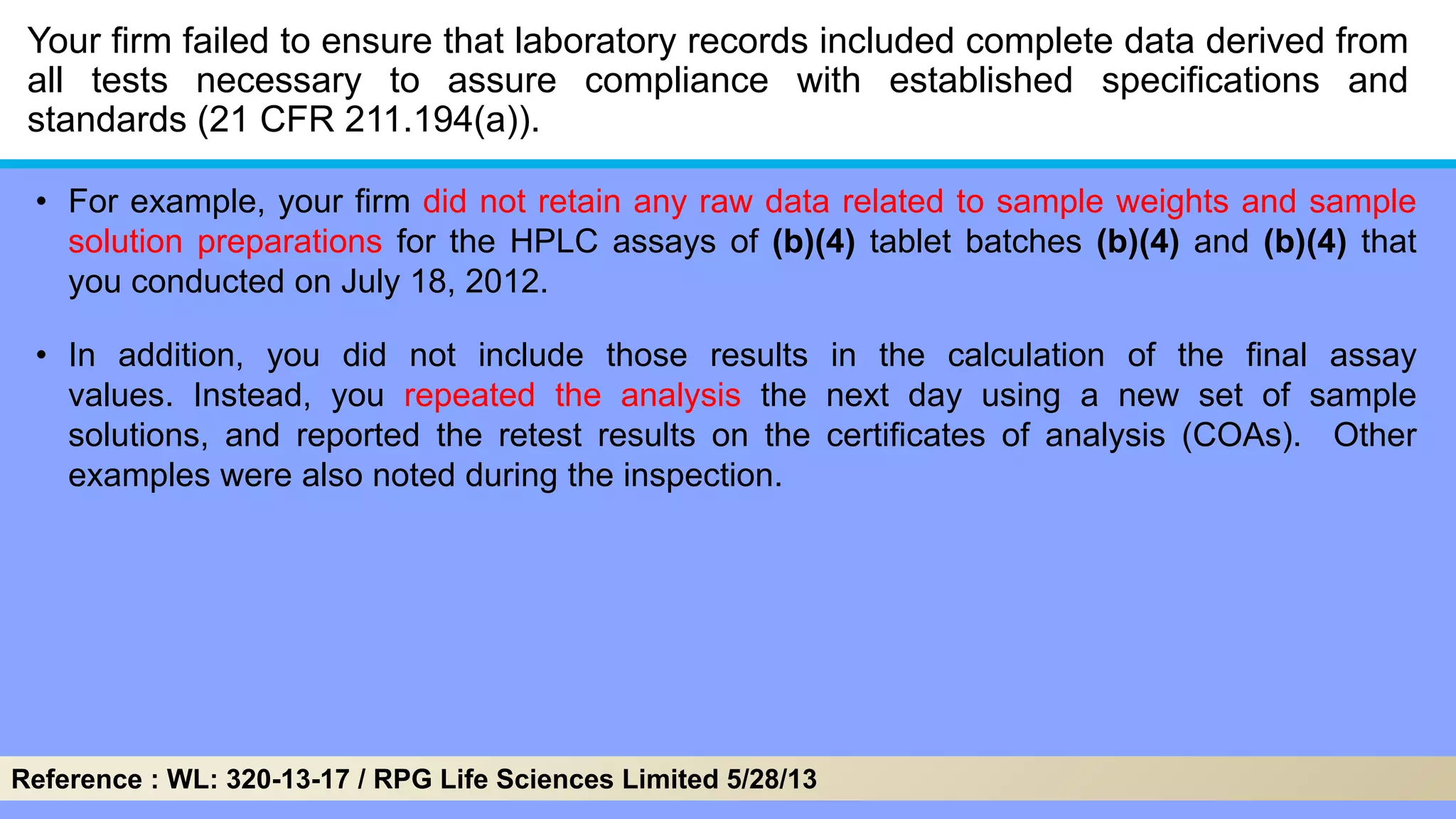 Data Integrity II - Chromatography data system (CDS) in Pharma | PDF