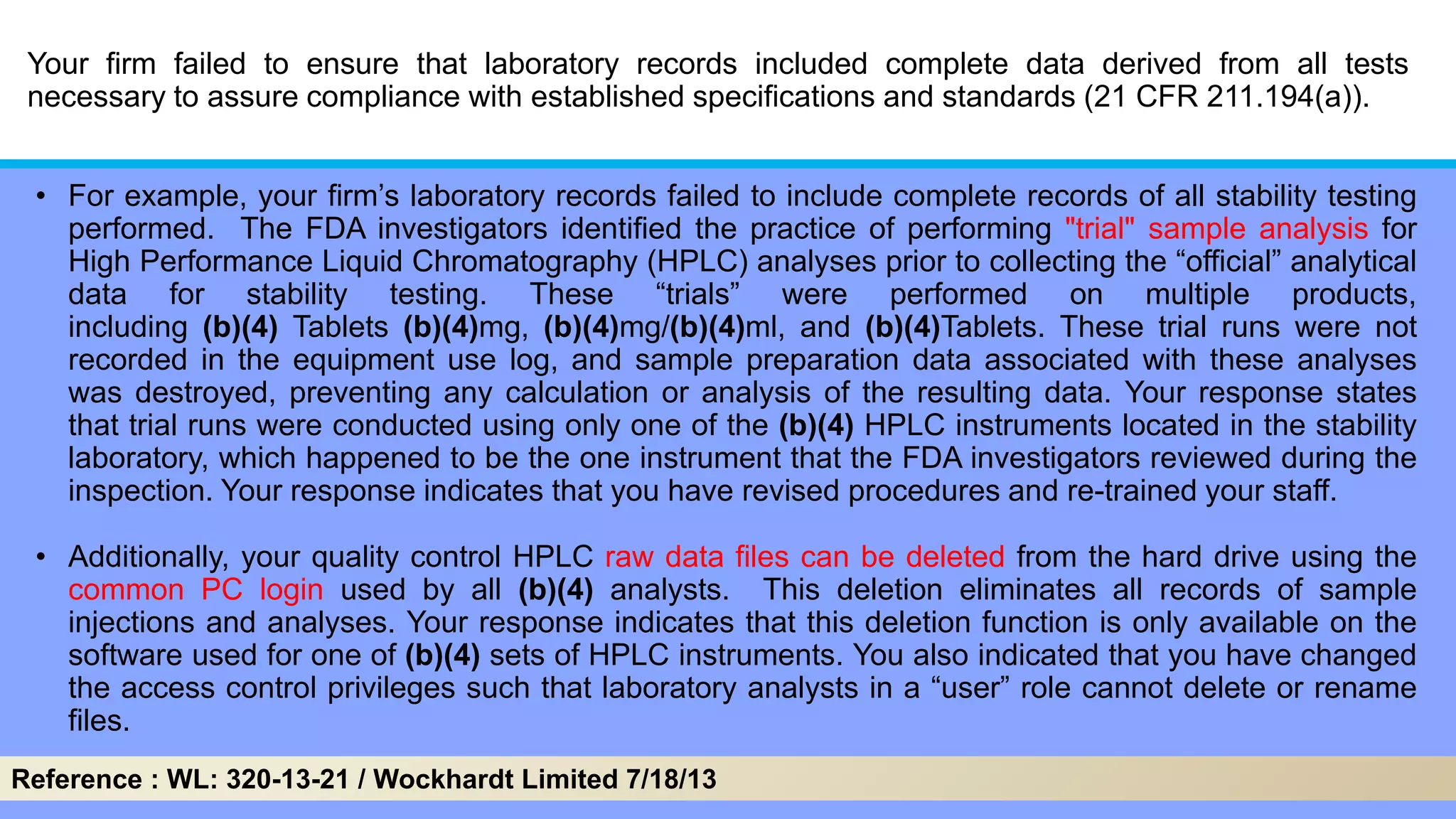 Data Integrity II - Chromatography data system (CDS) in Pharma | PDF