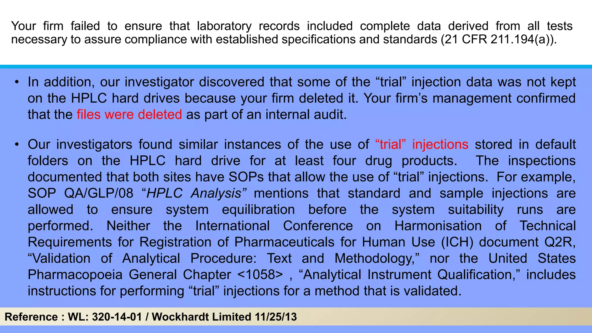 Data Integrity II - Chromatography data system (CDS) in Pharma | PDF