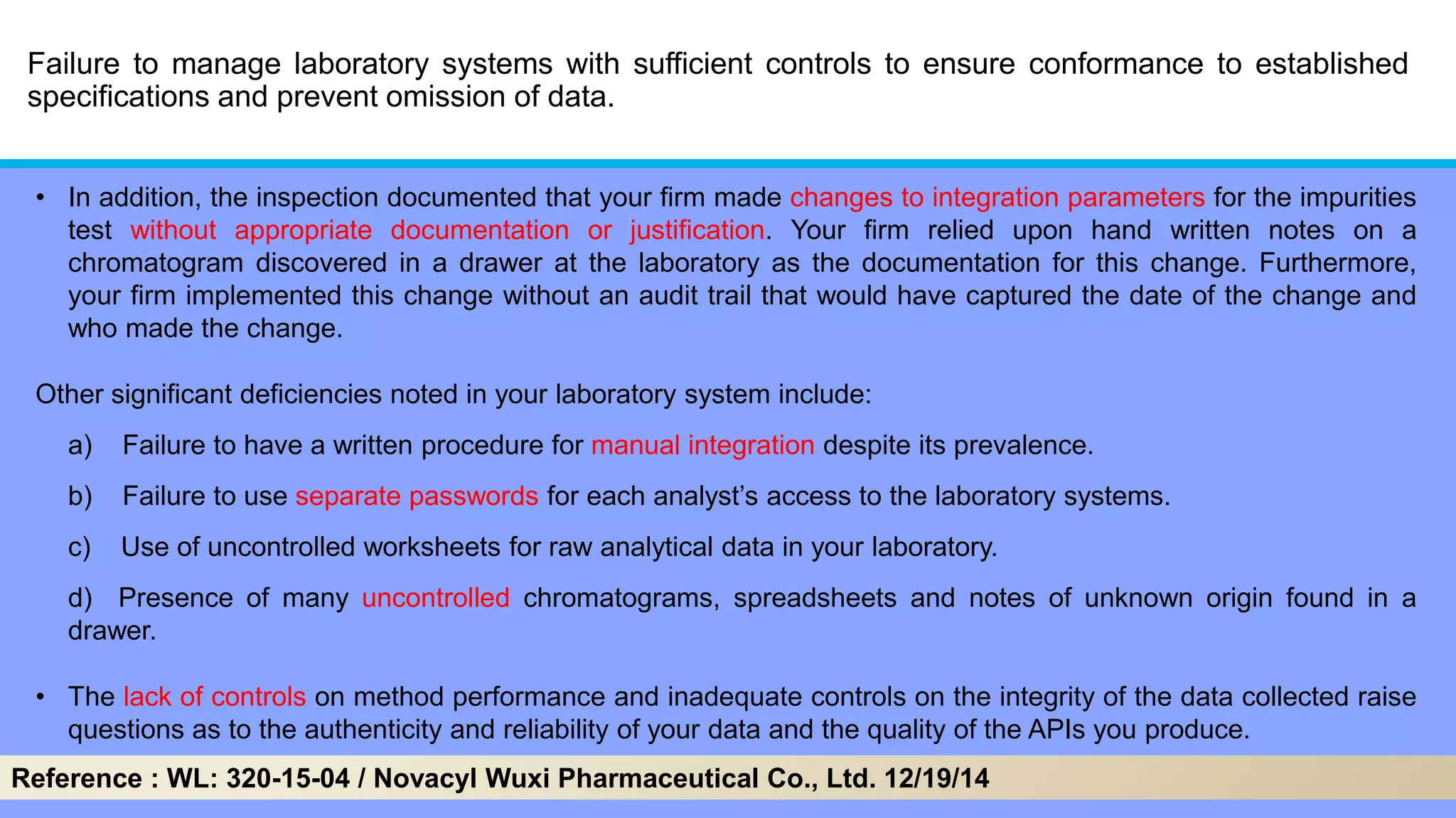 Data Integrity II - Chromatography data system (CDS) in Pharma | PDF