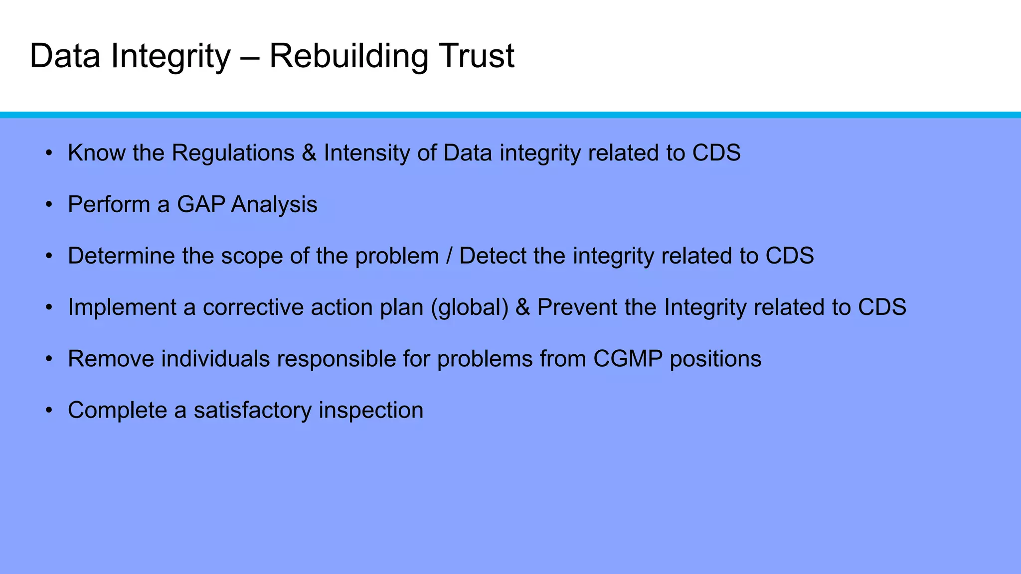 Data Integrity II - Chromatography data system (CDS) in Pharma | PDF