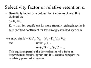 chromatography techniques for pharmacologists.ppt