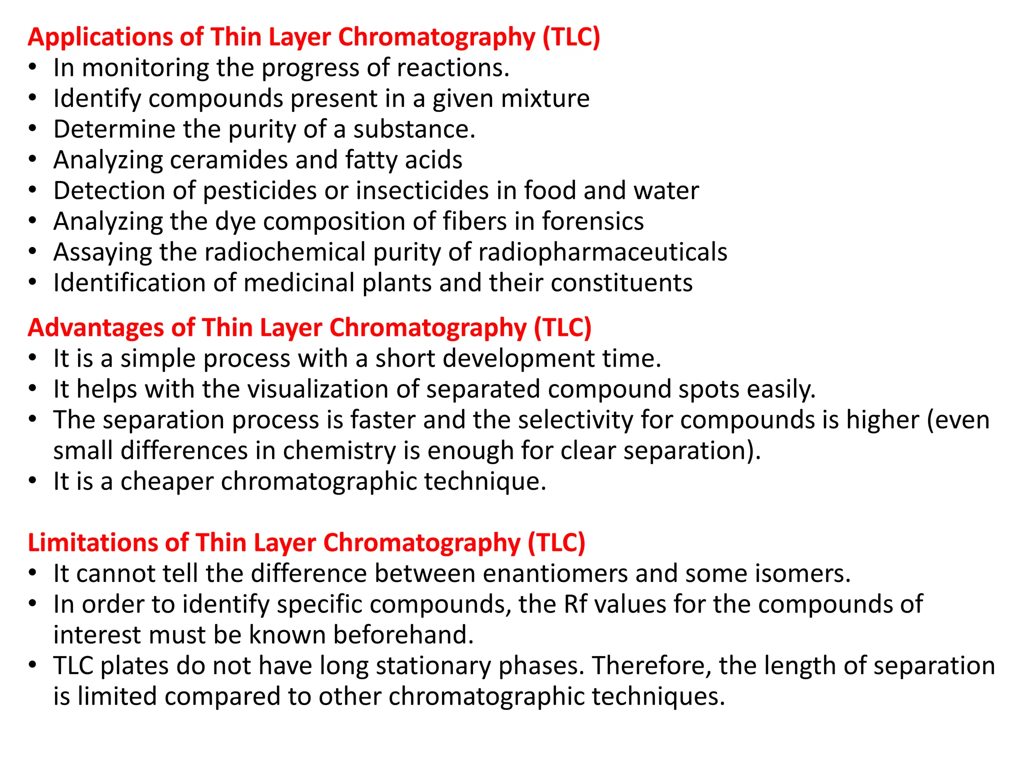 Chromatography- principle, types , applications,advantages and ...