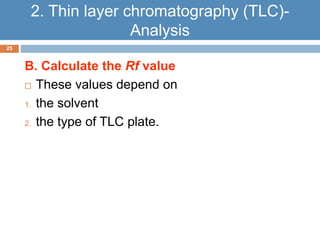 Chromatography (paper chromatography and tlc) | PPTX | Chemistry | Science