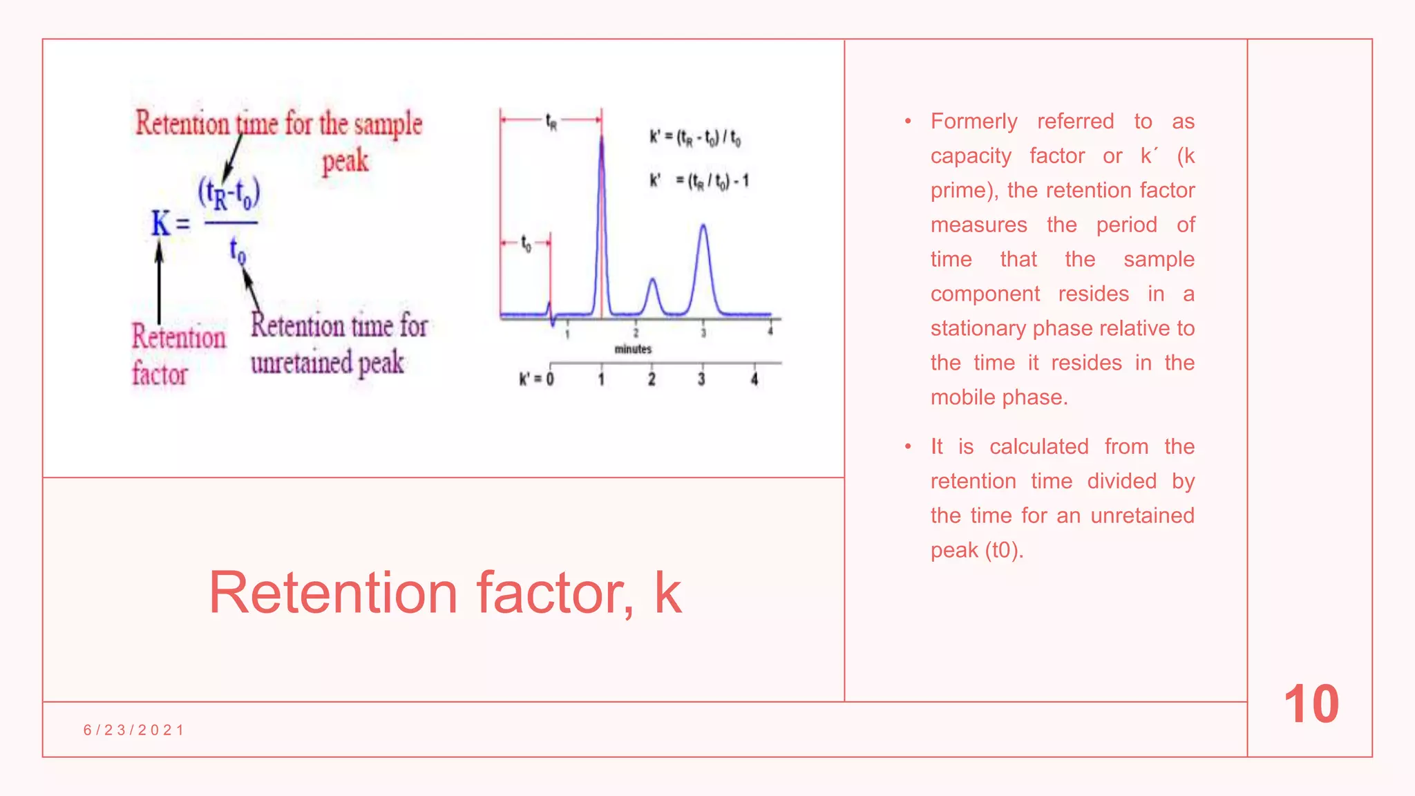 Chromatography parameters | PPTX