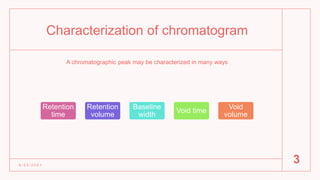 Chromatography parameters | PPTX