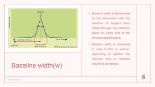 Chromatography parameters | PPTX