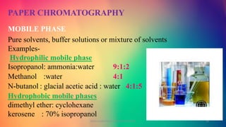Paper Chromatography | PDF