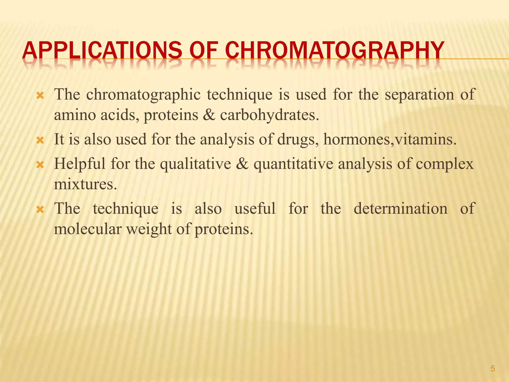 Chromatography | PPTX