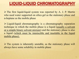 Chromatography | PPTX
