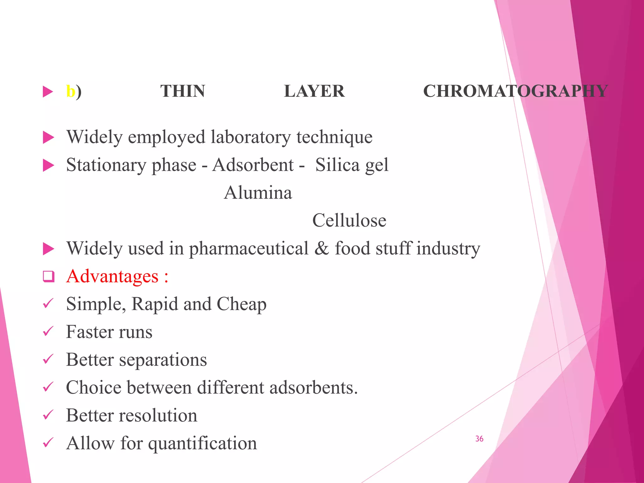 Chromatography- Principles and application of chromatography | PPTX | Chemistry | Science