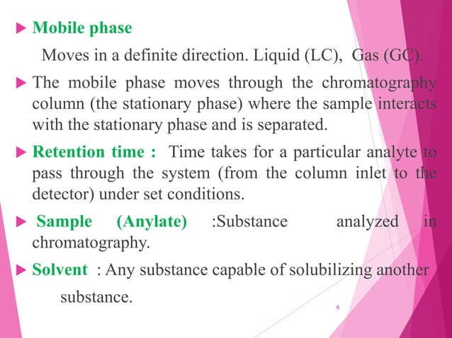 Chromatography- Principles and application of chromatography | PPTX | Chemistry | Science