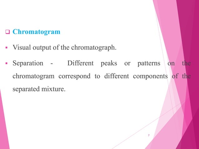 Chromatography- Principles and application of chromatography | PPTX | Chemistry | Science