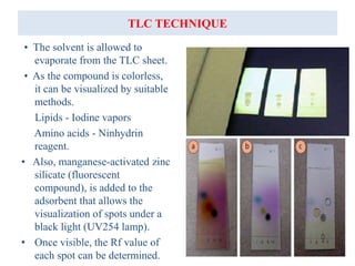 THIN LAYER CHROMATOGRAPHY ppt.pptx
