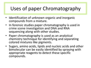 Chromatography presentation | PPT | Free Download