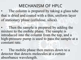 Chromatography Techniques HPLC, HPTLC Pharmacognosy 2.pptx