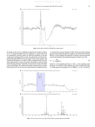 Design of Ion Source & Matrix Effects in LC-MS | PDF | Chemistry | Science