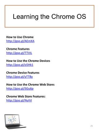 Chromebook Overview | PPTX | Browsers | Computer Software and Applications