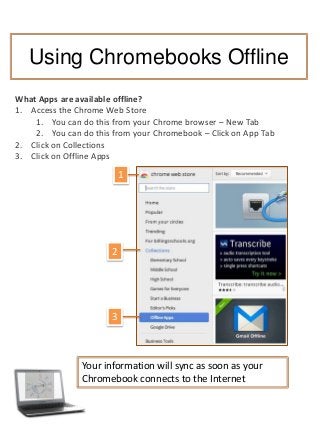 Chromebook Overview | PPTX | Browsers | Computer Software and Applications