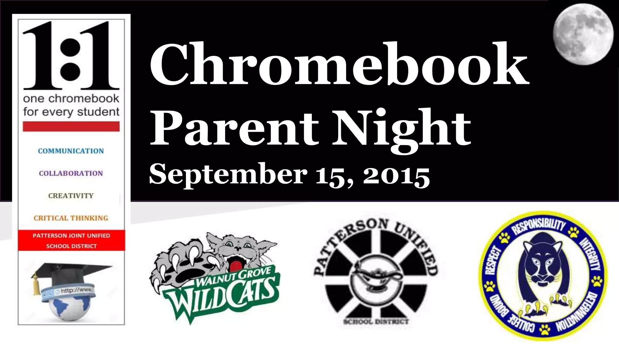 Chromebook Parent Night Presentation | PPT
