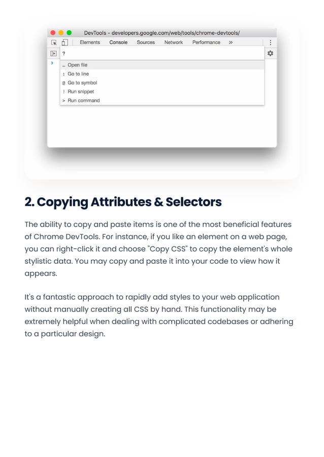 Chrome Developer Tools - Pro Tips & Tricks | PDF | Browsers | Computer ...