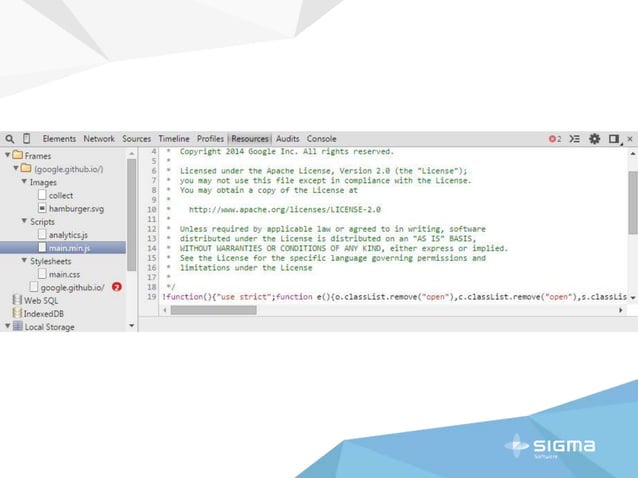 Google Chrome DevTools features overview | PPTX