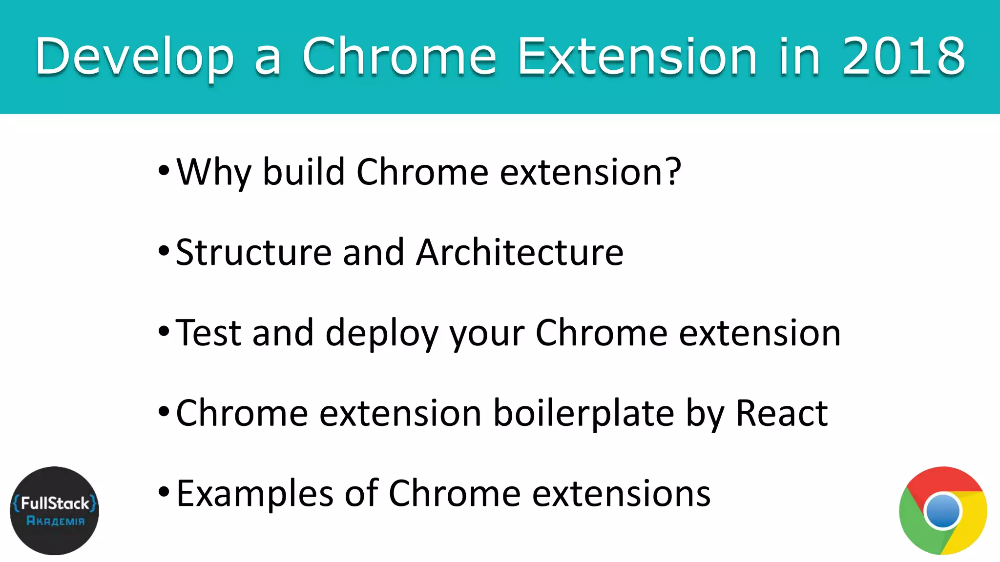 Develop Chrome Extension | PPTX