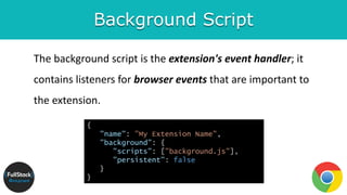 Develop Chrome Extension | PPTX