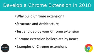 Develop Chrome Extension | PPT