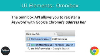 Develop Chrome Extension | PPT