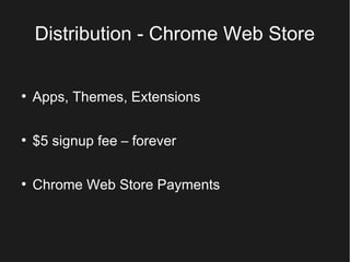 Chrome extension development | PPT