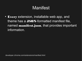 Chrome extension development | PPT