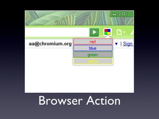 Chrome Extension Develop Starts | PPT