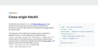 Chrome Extensions - Basic concepts powerpoint | PPT